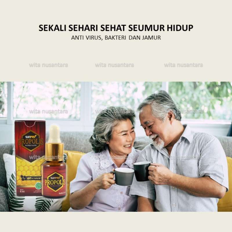 Promo Propolis SUNPRO 6 ml Herbal Alami 100% Asli Original Antioksidan ...