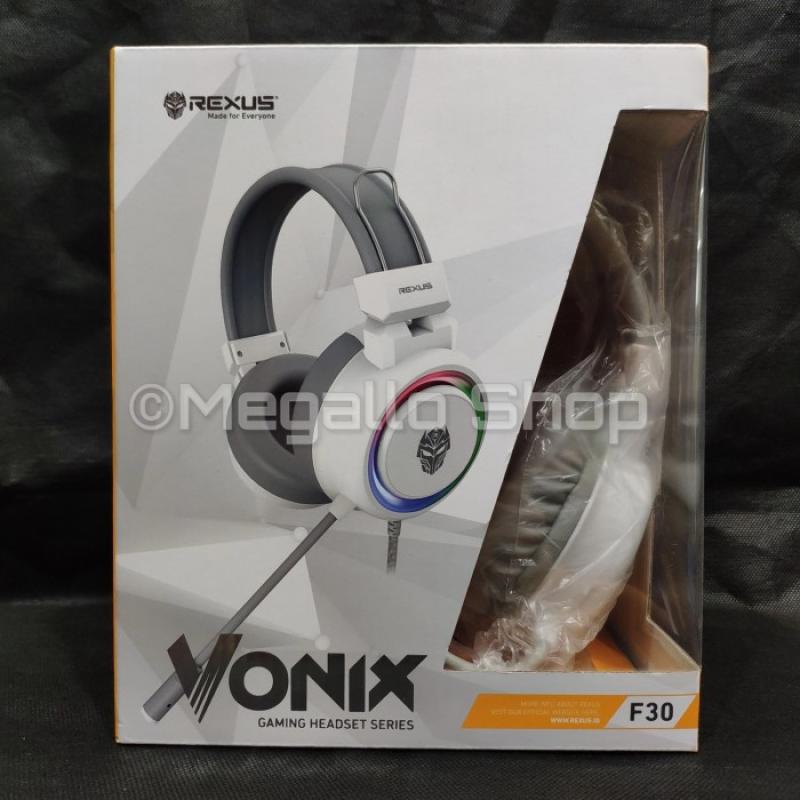 Promo Rexus Vonix F30 White Edition Gaming Headset Garansi Resmi ...
