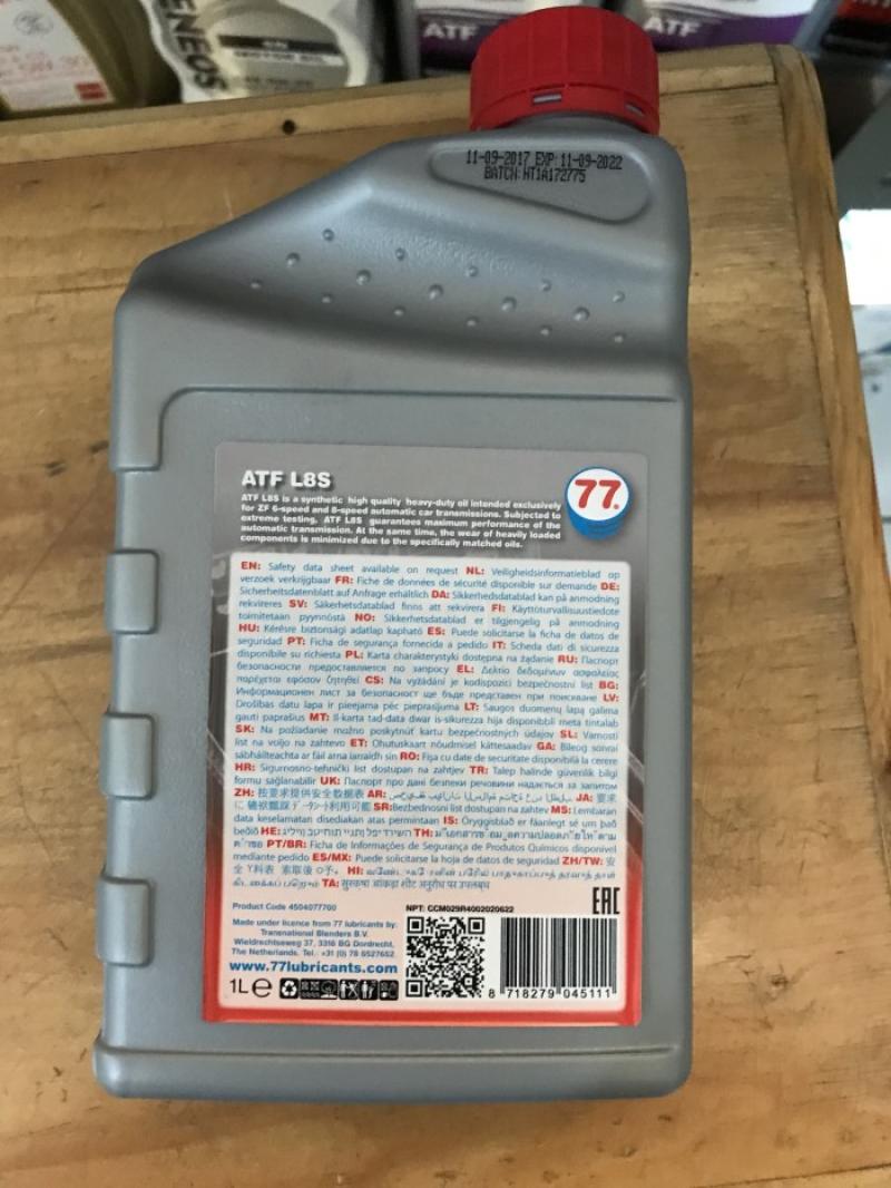Promo 77 Atf L8s Zf 8-speeds Automatic Transmissions Literan Diskon 23% Di Seller Makarena Store ...