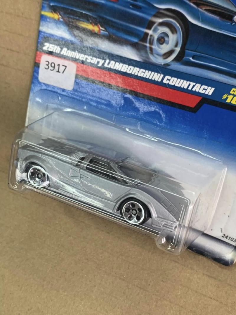 Jual Hotwheels Lamborghini Countach Silver 25th Anniversary 1998 Di ...