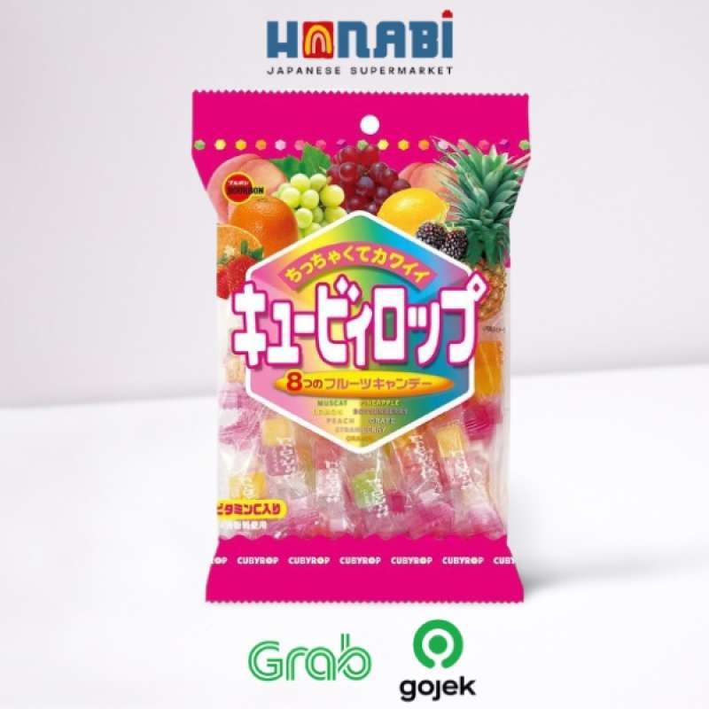 Jual Bourbon Cubyrop Candy 112g - Permen Rasa Buah Buahan Made In Japan ...