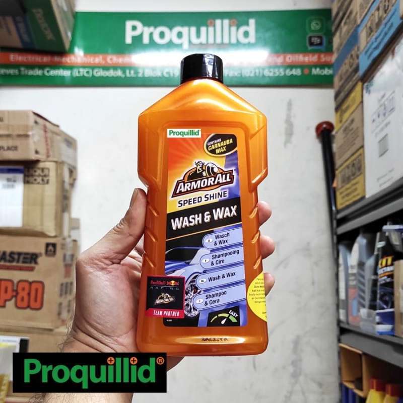 Promo Armor All Speed Shine Wash Wax Sabun Shampoo Busa Mobil Motor 500 ...