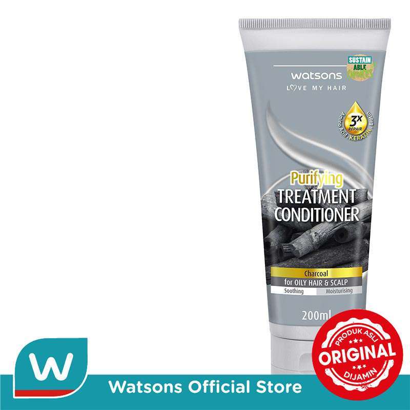 Promo Watsons Charcoal Purifiying Treatment Conditioner 200Ml Diskon 42 ...
