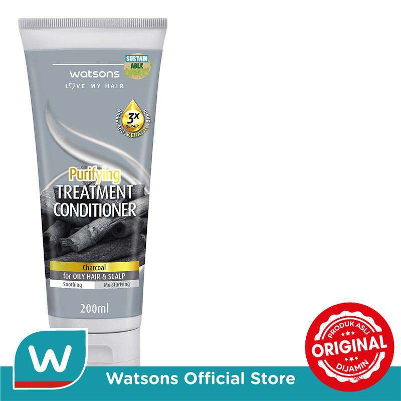 Promo Watsons Charcoal Purifiying Treatment Conditioner 200Ml Diskon 42 ...