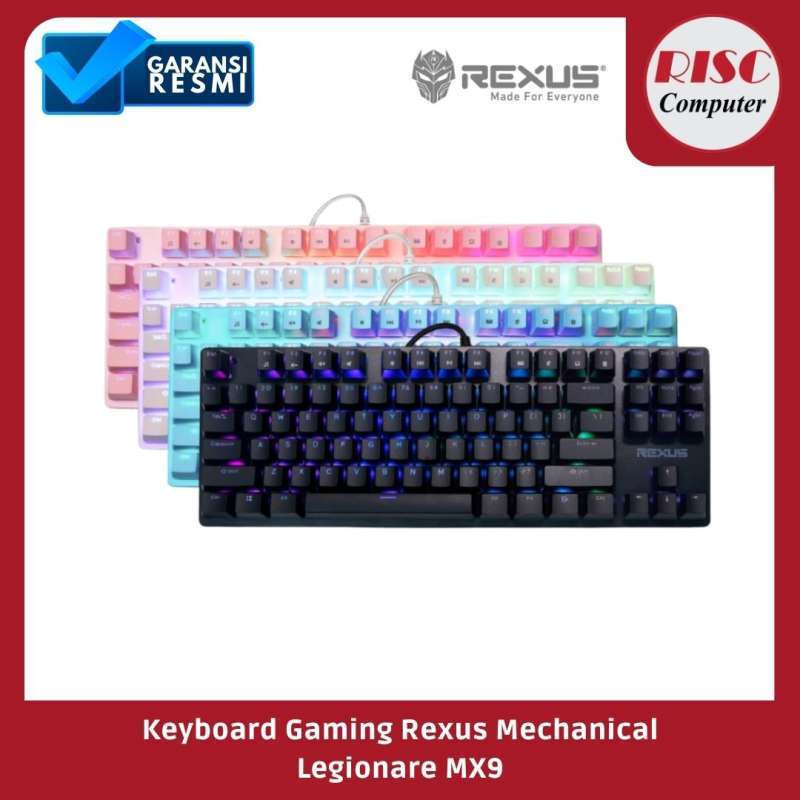 Jual Keyboard Gaming Rexus Mechanical Legionare MX9 di Seller Risc ...