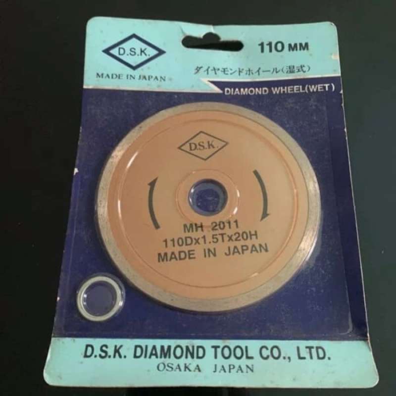 Promo Diamond Cutter / Wheel / Mata Potong Keramik 110mm merk DSK ...