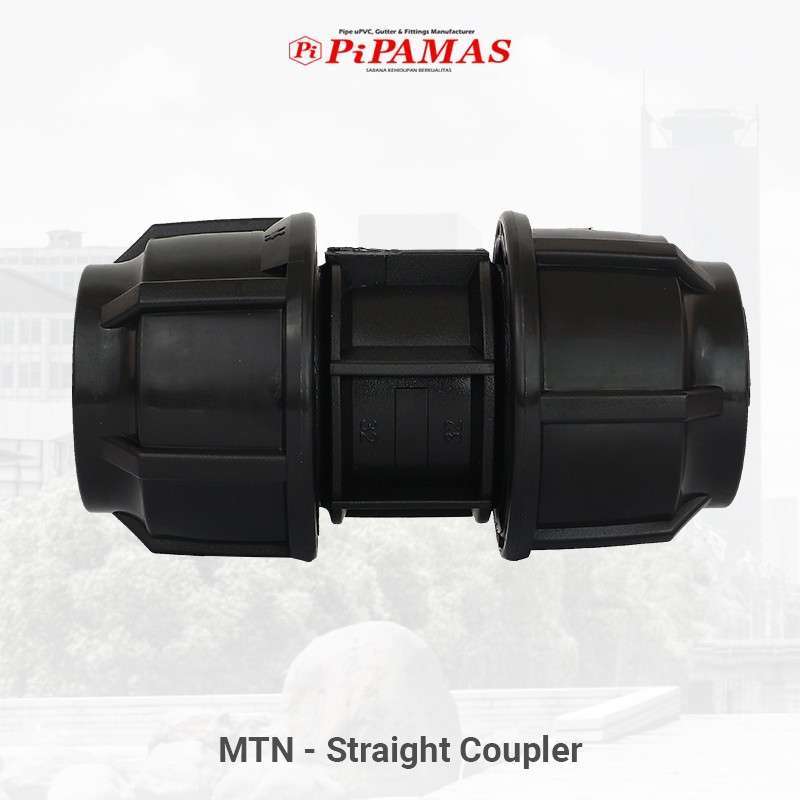 Jual Straight Coupler hdpe 32mm Fitting Pipa hdpe 1 inch MTN F100 di ...