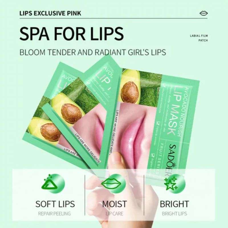 Jual SADOER LIP COLLAGEN NOURISH MASK di Seller Chanzbyme - Selo ...