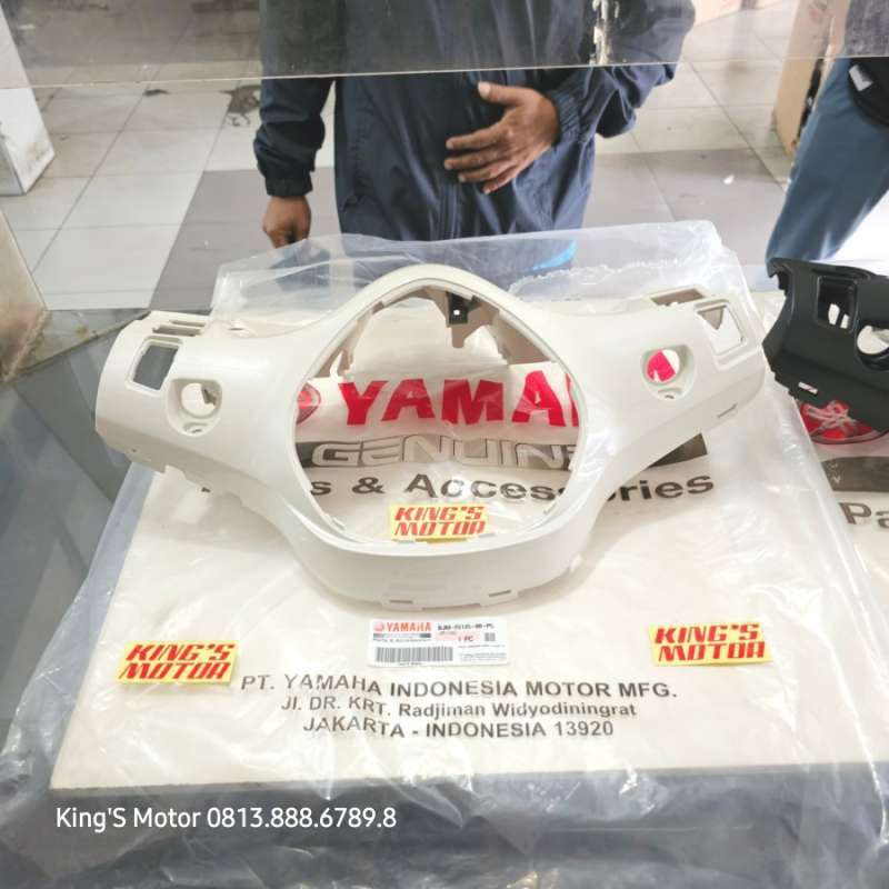 Jual COVER BATOK BELAKANG SPEEDOMETER GRAND FILANO KREM CREAM BJM F6145 ...