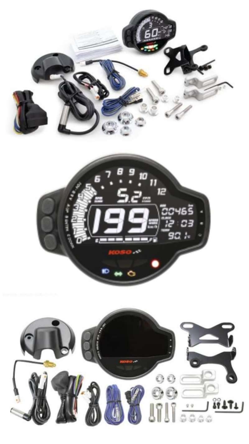 Jual Speedometer Digital Ninja Mx King Koso Ms 01 Universal Di Seller ...
