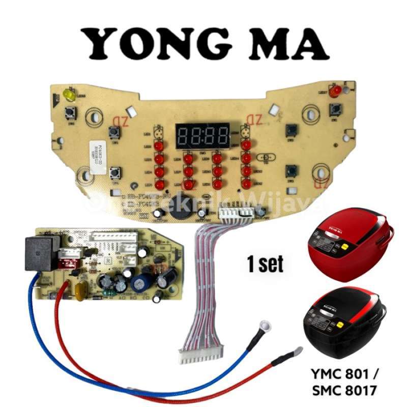 Jual Modul Pcb Magic Com Rice Cooker Yong Ma Ymc801 Atau Smc8017 Di ...