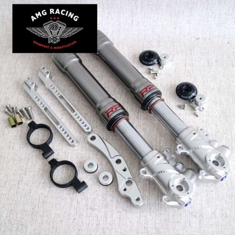 Promo Shock Depan Nmax Upside Down Rpd Titanium / Grey Front ...