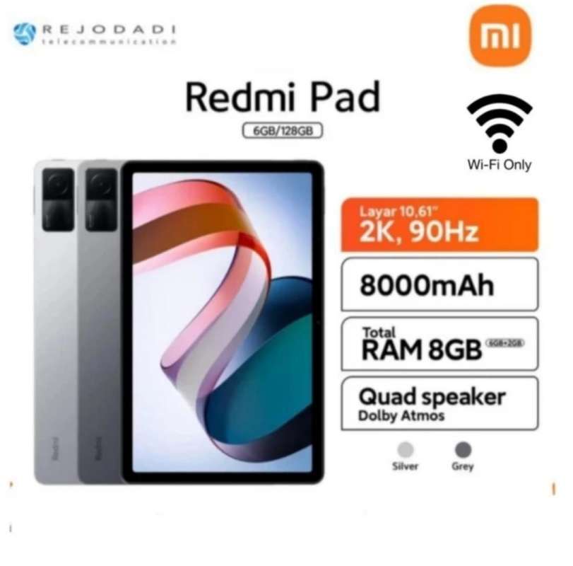 Jual Xiaomi Redmi Pad [6/128gb] Wifi Only -garansi Resmi Xiaomi Indonesia Di Seller Rejodadi ...