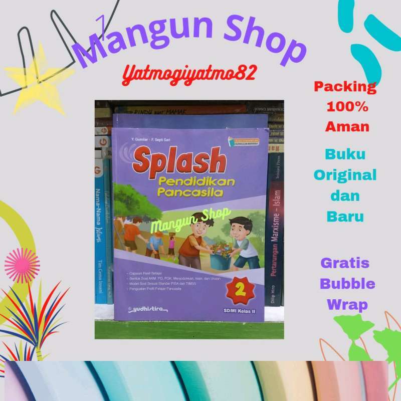 Jual Buku Splash Pendidikan Pancasila SD Kelas 2 Kurikulum Merdeka ...