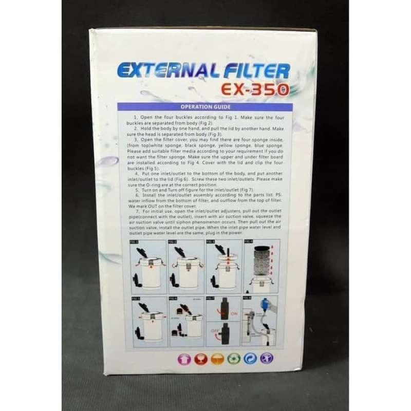 Promo SUNSUN External Filter EX 350 Diskon 23% di Seller Sakamoto - Duri Kepa, Kota Jakarta ...