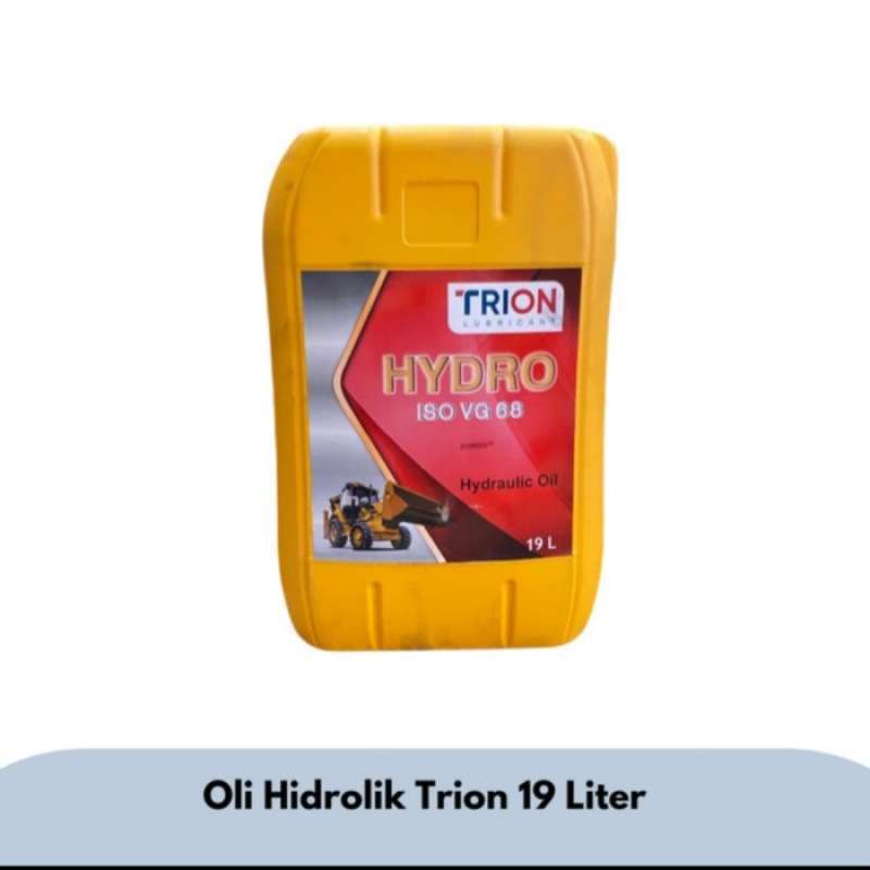 Promo Oli Hydraulic/Hidrolik/Turalik/Oli 10 Iso 68 Trion Pail (19 Liter ...
