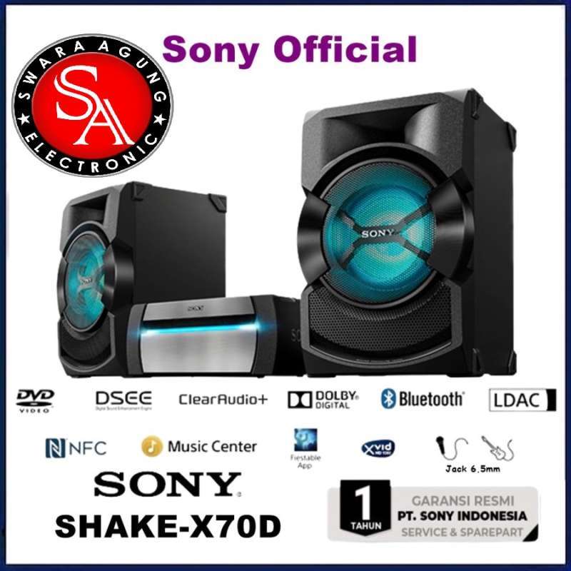 Promo Sony Shake-x70d Sistem Home Audio With Dvd (khususmedan) Diskon 6 ...