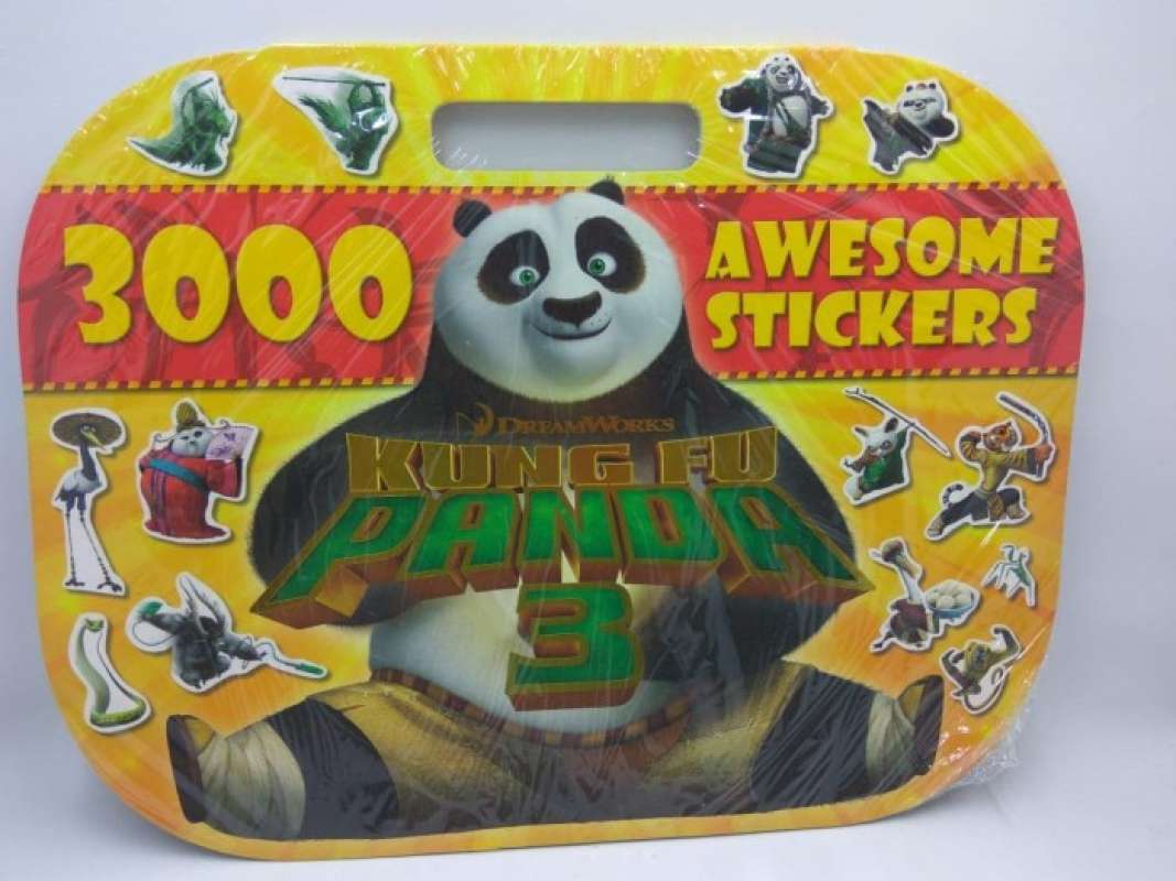 Jual Kung Fu Panda Megatastic : 3000 Awesome Stickers / Buku Import ...