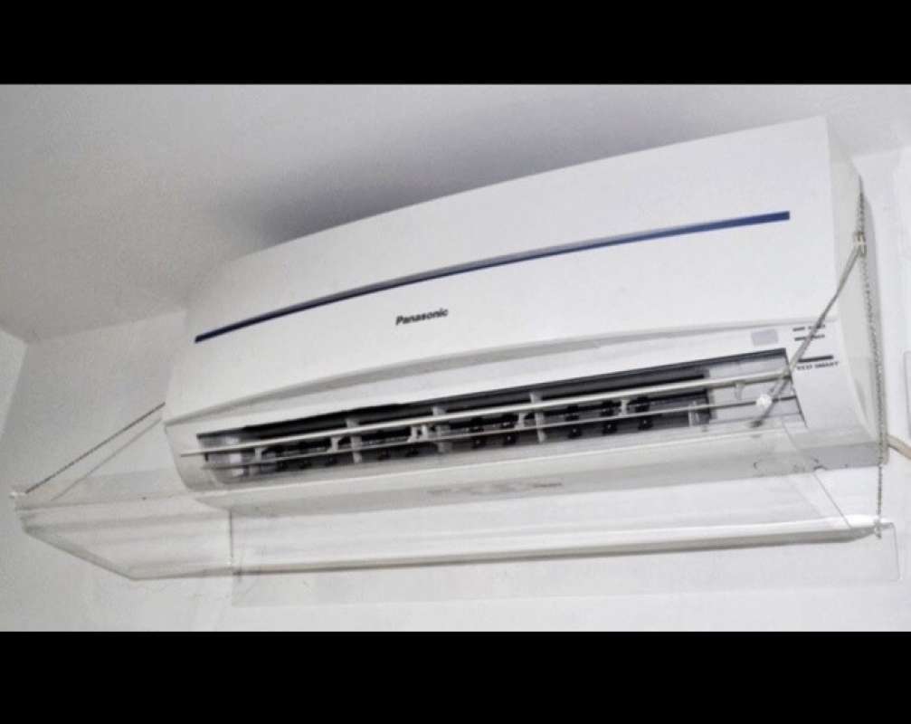 Jual Akrilik Ac Reflector/ac Shield/penghalang Angin Ac 1/2 Pk- 1pk P80 ...