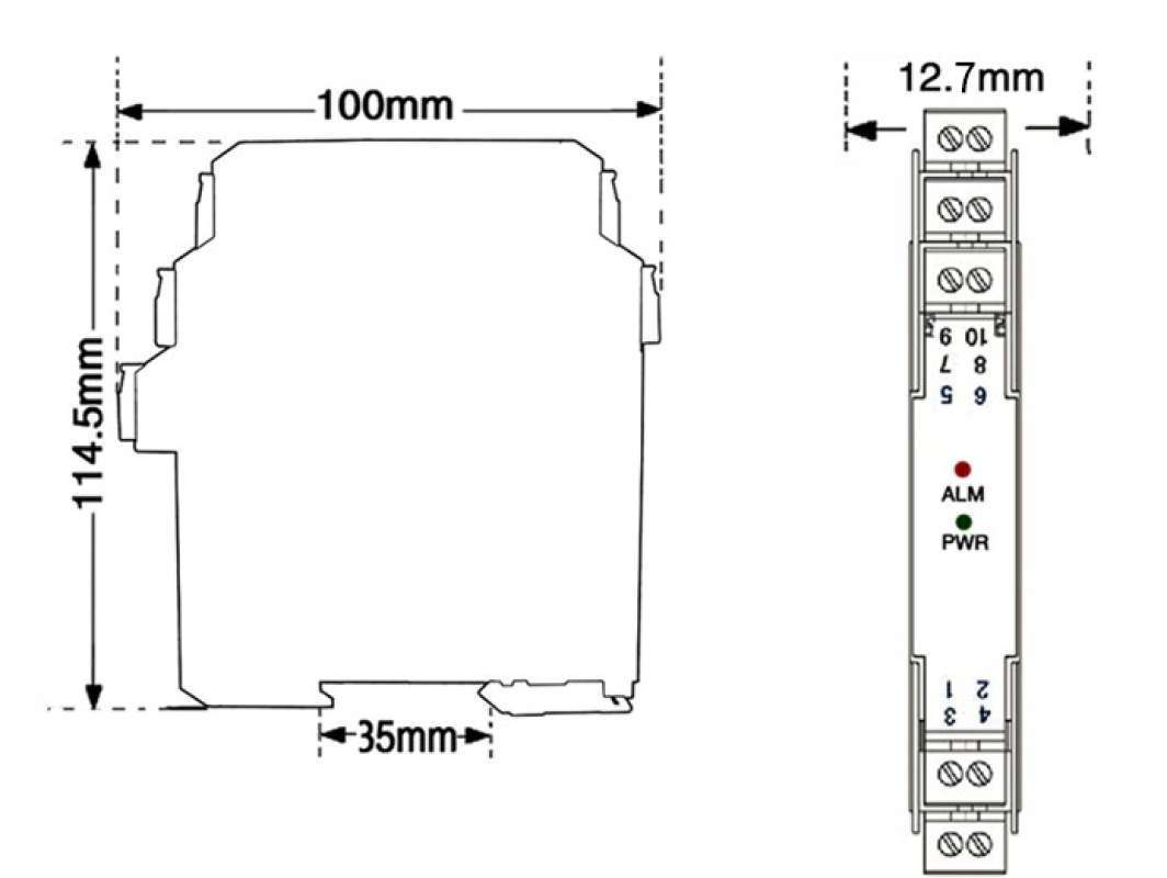 Promo Signal Isolator Converter 1 Input 4-20ma 2 Output 4-20ma Din Rail 24v Diskon 23% Di Seller ...