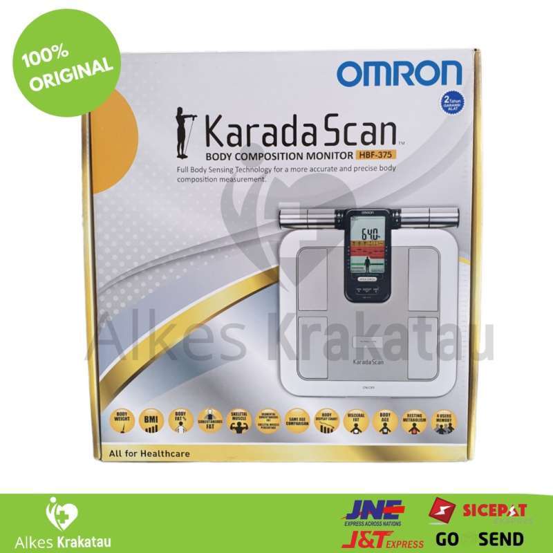 Jual Timbangan Omron Karada Scan HBF 375 Body Fat Composition Monitor ...