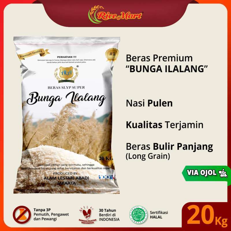 Jual Beras Bunga 40 Kg Termurah - Harga Grosir Terupdate Hari Ini | Blibli