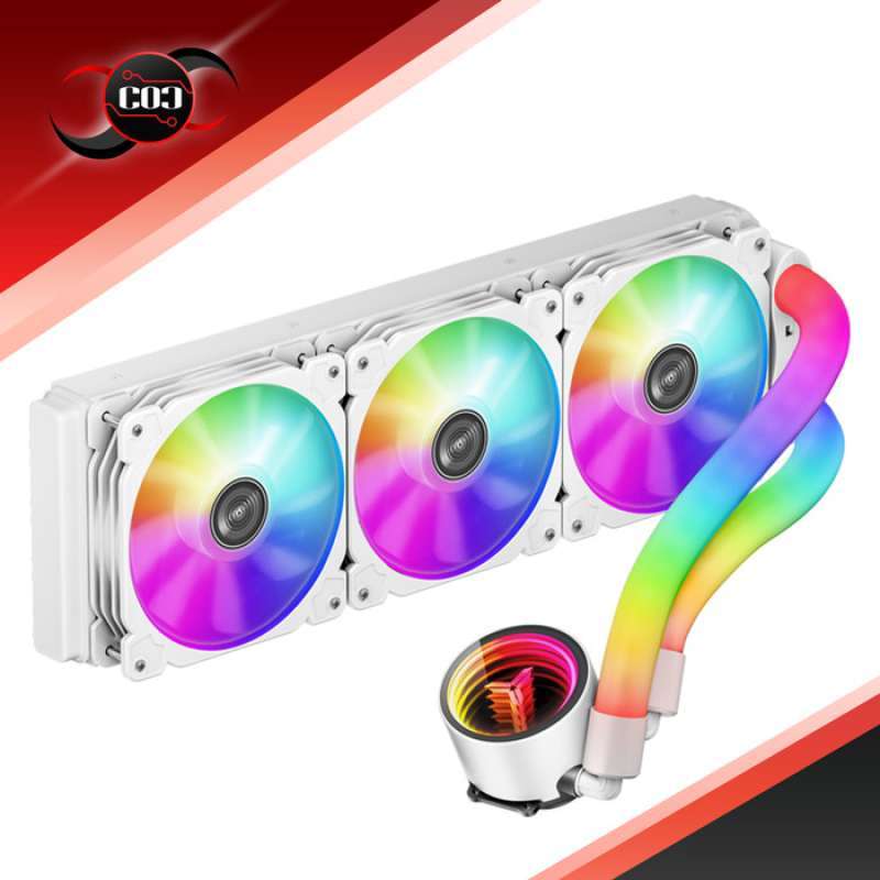 Promo Jonsbo Shadow TW4-360 White ARGB PLUS Liquid Cooler Diskon 23% di ...
