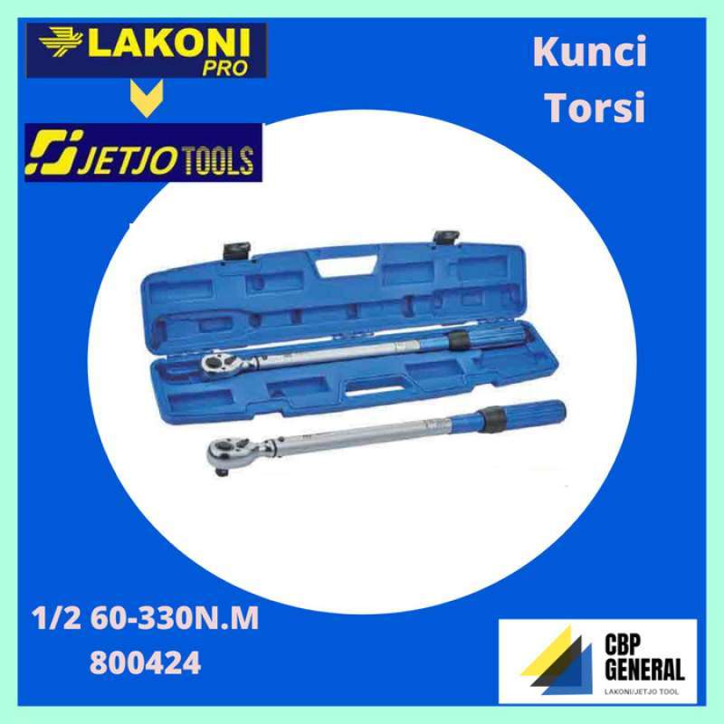 Promo Lakoni Pro Kunci Torsi / Moment / Torque Wrench 1/2 60-330N.M ...