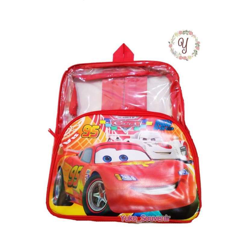 Jual Tas Ransel Cars Bahan Mika Tebal Bisa Untuk Berenang Tas Berenang ...