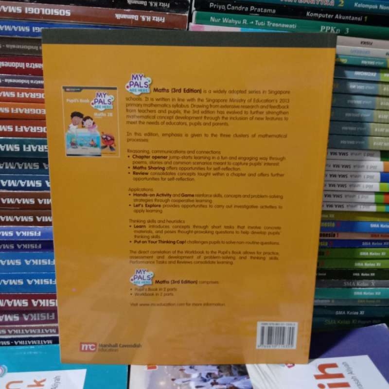 Jual Buku My Pals Are Here Maths 2b 2rd Edition Pupil's Book Marshall ...