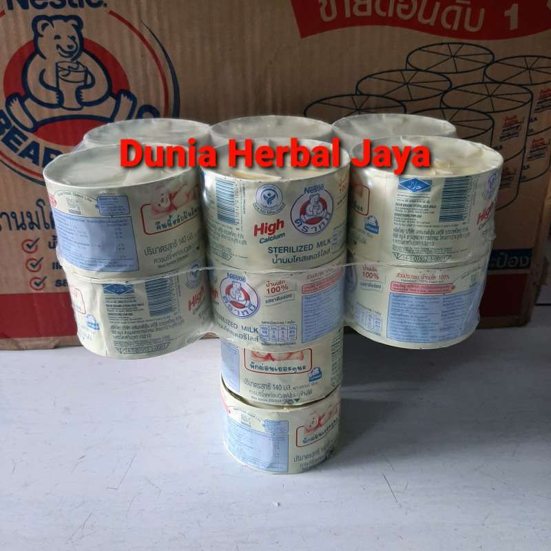 Jual Susu beruang thailand/ bear brand ( 140ml x 12 kaleng ) di Seller ...