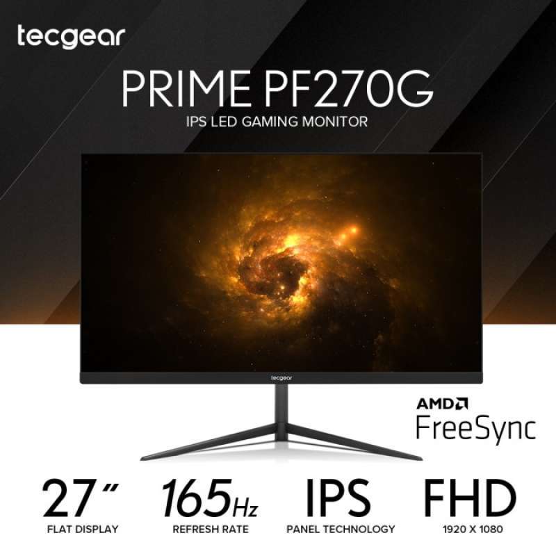 Promo Monitor Gaming 27 Tecgear PRIME 27 inch IPS | 165Hz | Zero Bezel ...