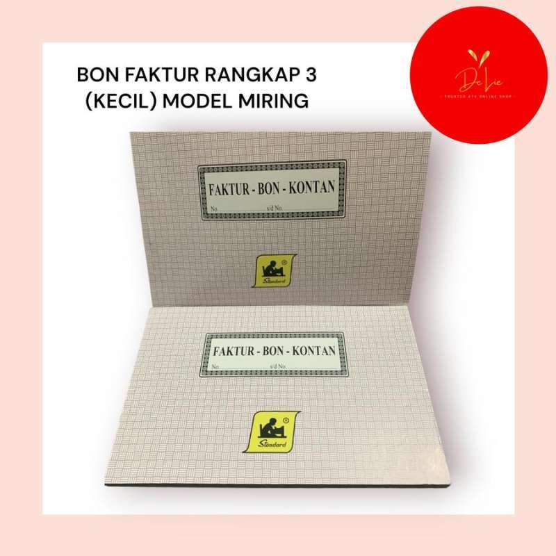 Jual NOTA / BON FAKTUR RANGKAP 3 STANDART MIRING (1PACK ISI 12PCS) di ...