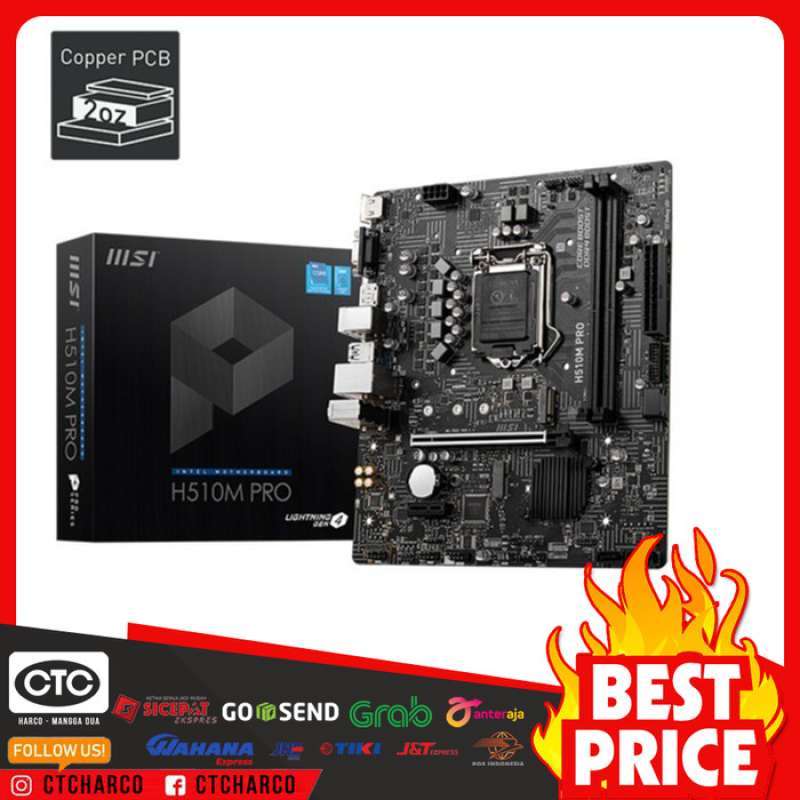 Promo Motherboard MSI H510M Pro - mATX Intel Gen11 - MSI H510 M PRO ...