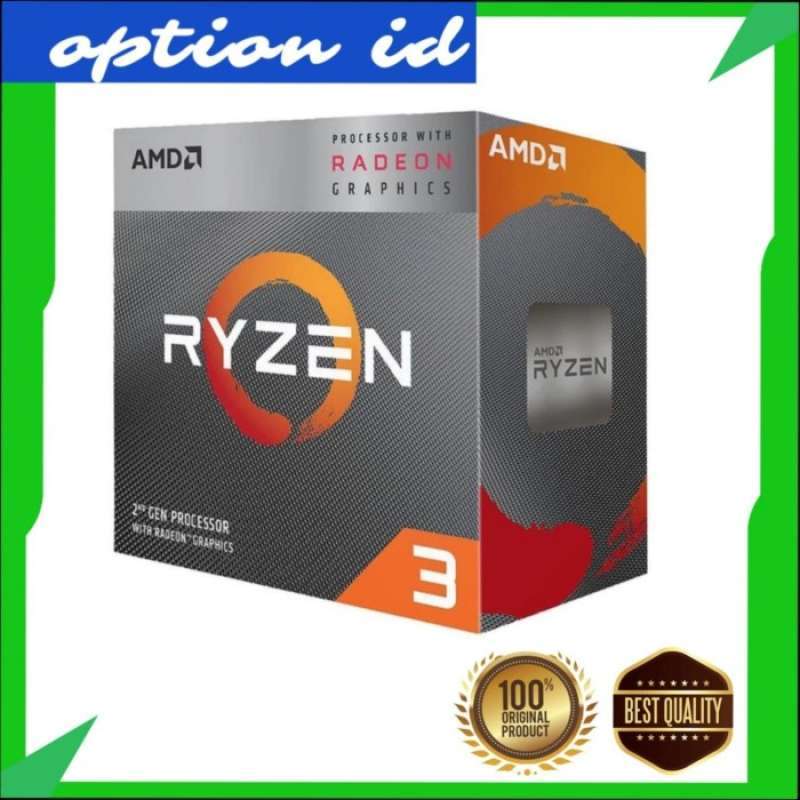 Promo processor AMD Ryzen 3 3200G box PICASSO 3.6ghz graphics vega 8 ...