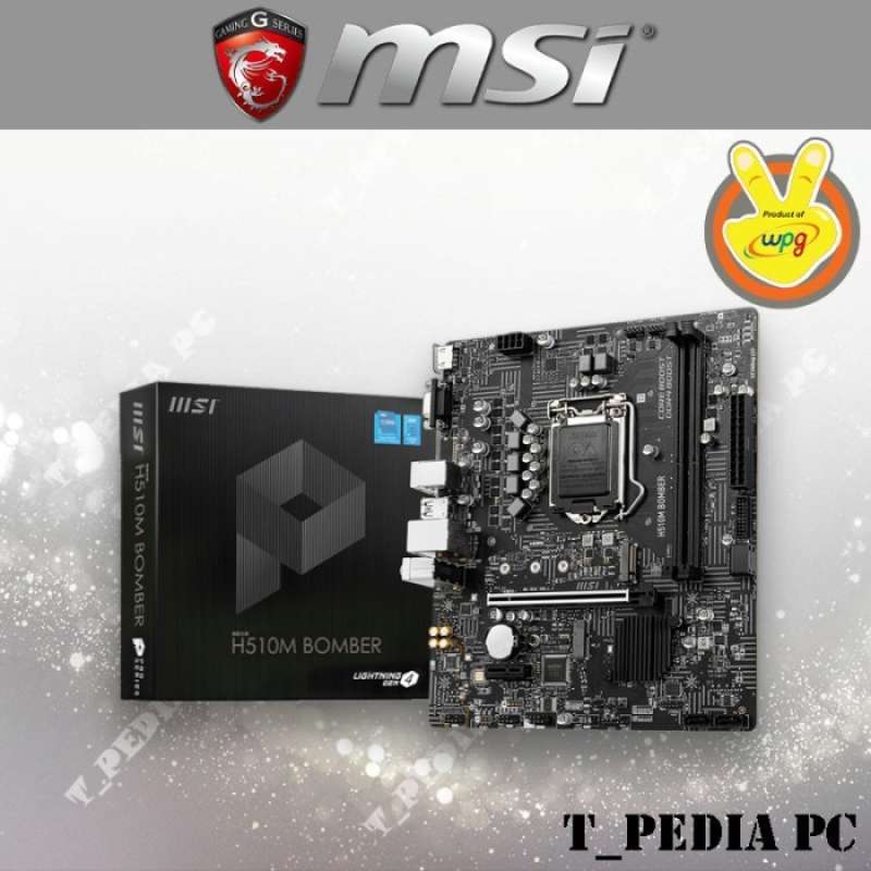Promo MSI H510M BOMBER (LGA1200, H510, DDR4, USB3.2, SATA3 ...