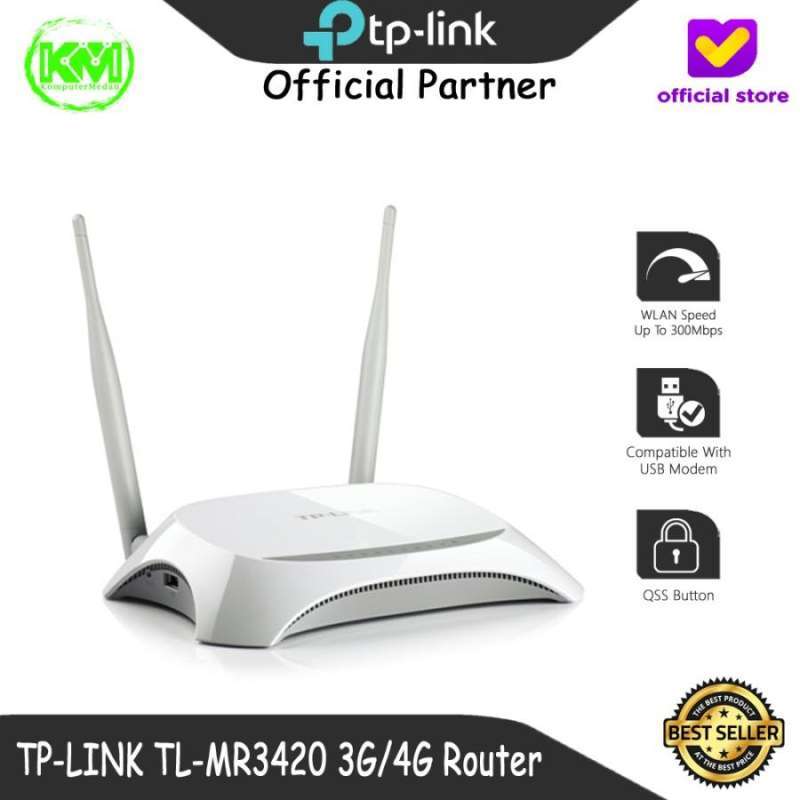 Jual Tp-link Tl-mr3420 3g/4g Wireless N Router Di Seller Komputermedan ...