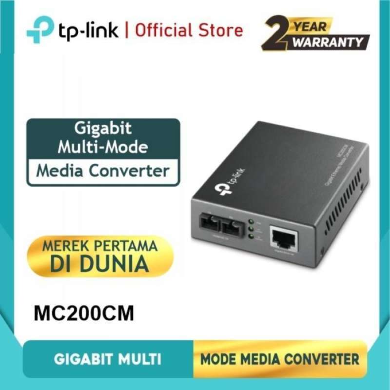 Jual TP-LINK MC200CM Gigabit Multi-Mode Media Converter di Seller ...