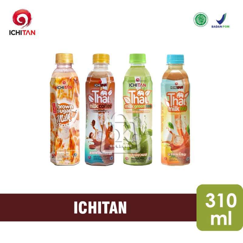 Promo Ichitan Thai / Minuman Rasa / Milk Tea / Brown Sugar (botol 310ml ...