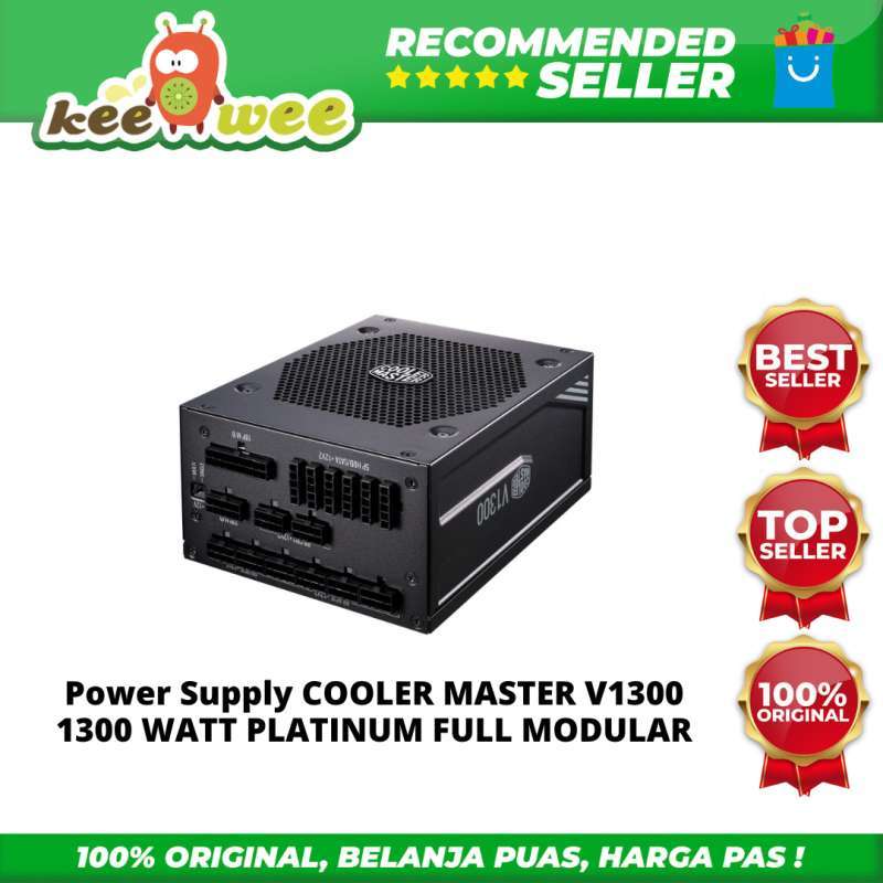 Jual Power Supply COOLER MASTER V1300 1300 WATT PLATINUM FULL MODULAR ...