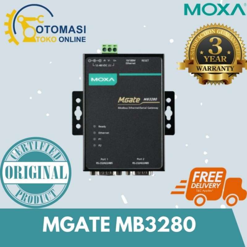 Promo Moxa Mgate Mb3280 Modbus Gateway Diskon 23 Di Seller Tikno Store