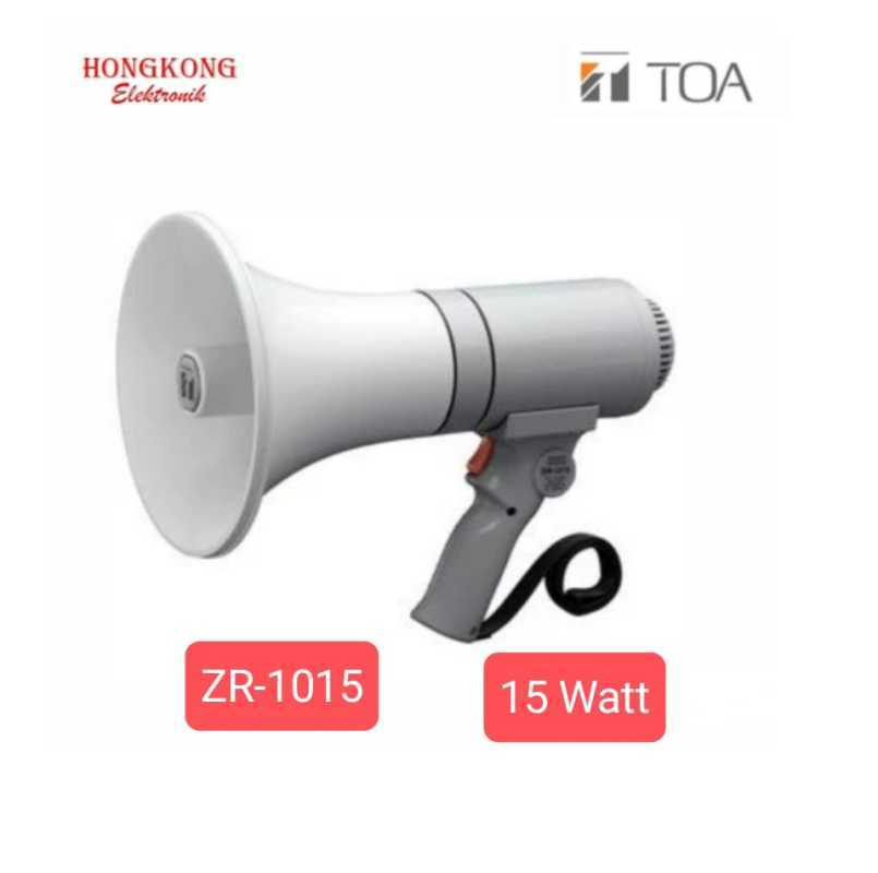 Jual Hand Grip Megaphone TOA ZR-1015 Speaker TOA Tangan di Seller ...