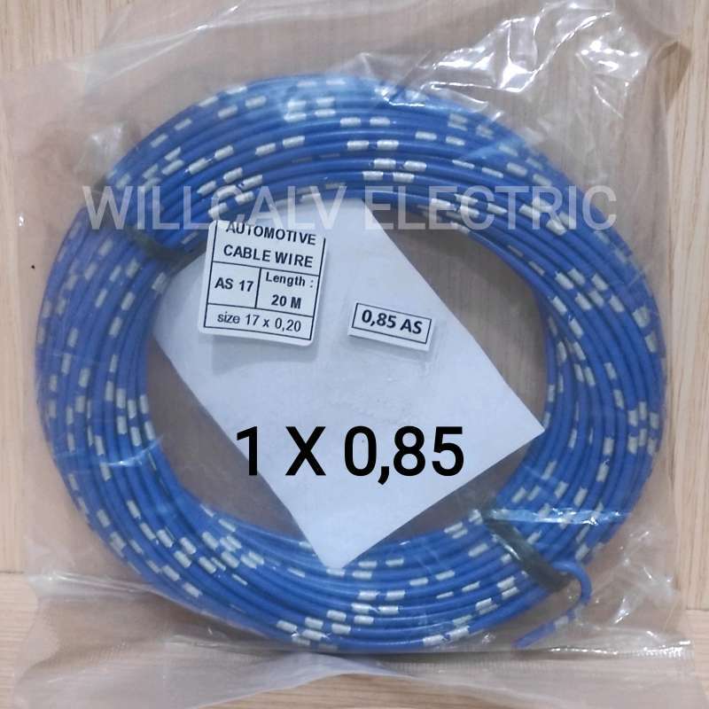 Jual Kabel Otomotif Wire Bintik 1x0,85 Mm 20 Meter Full Tembaga / Ksbel ...