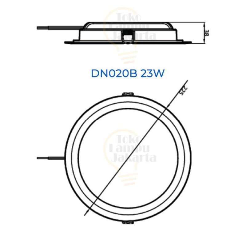 Jual Philips Led Downlight Dn020b G3 4,5w 10.5w 14w 18w 23w Recessed Di ...
