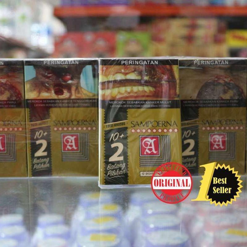 Jual Sampoerna Aga / Rokok Sampoerna Kretek 12 / 1 slop 10 pack di ...