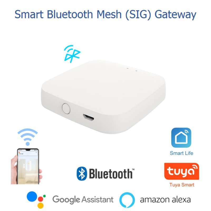 Jual Tuya Smart Bluetooth Gateway Hub Sig Mesh Wifi Smart Life App Di Seller Tikno Store ...