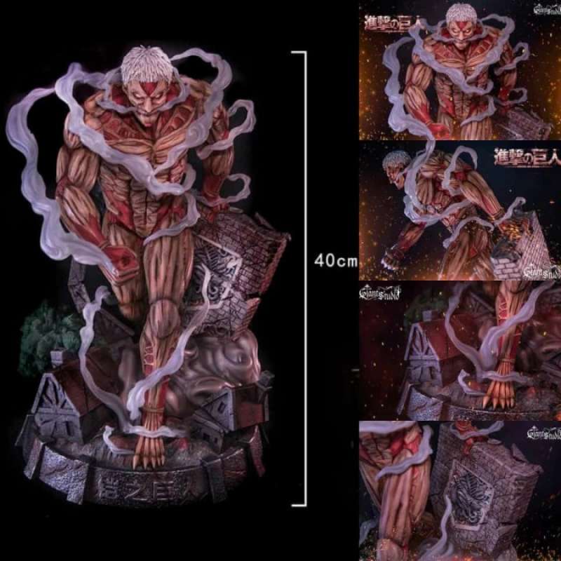 Promo Giant Studio Armored Titan Reiner Braun ATTACK ON TITAN RESIN ...