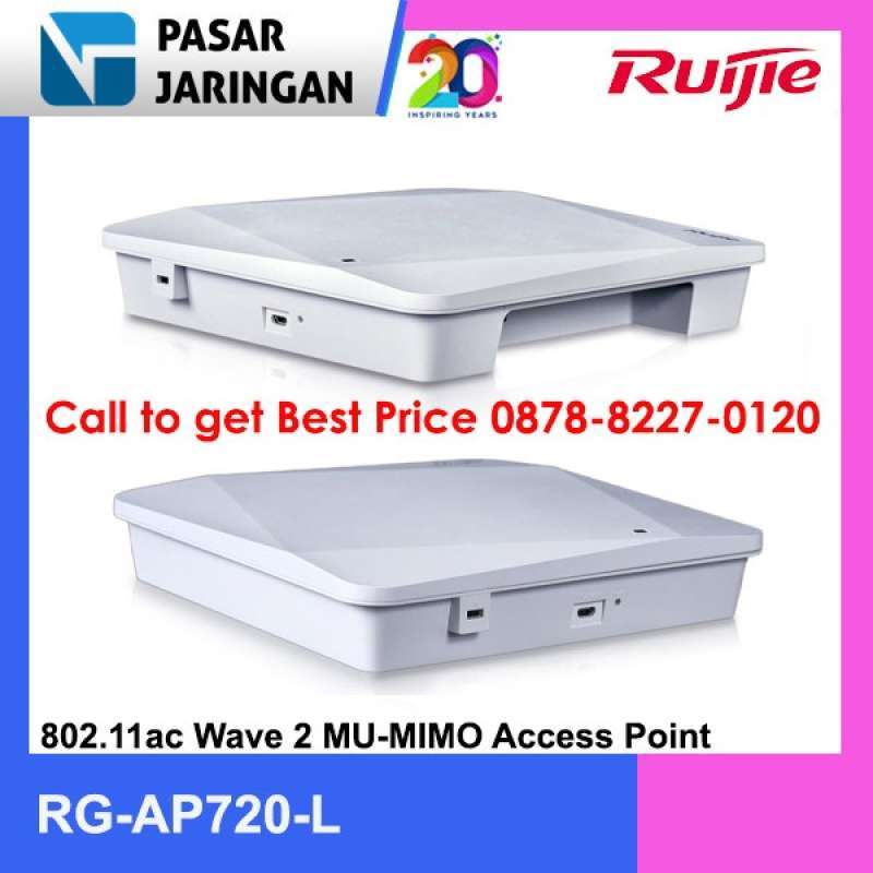 Promo RUIJIE RG-AP720L 802.11ac Wave2 2x2 MU-MIMO Access Point Diskon ...