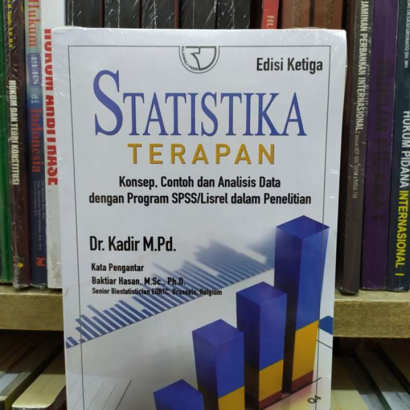 Promo Statistika terapan konsep contoh dan analisis data dengan program ...