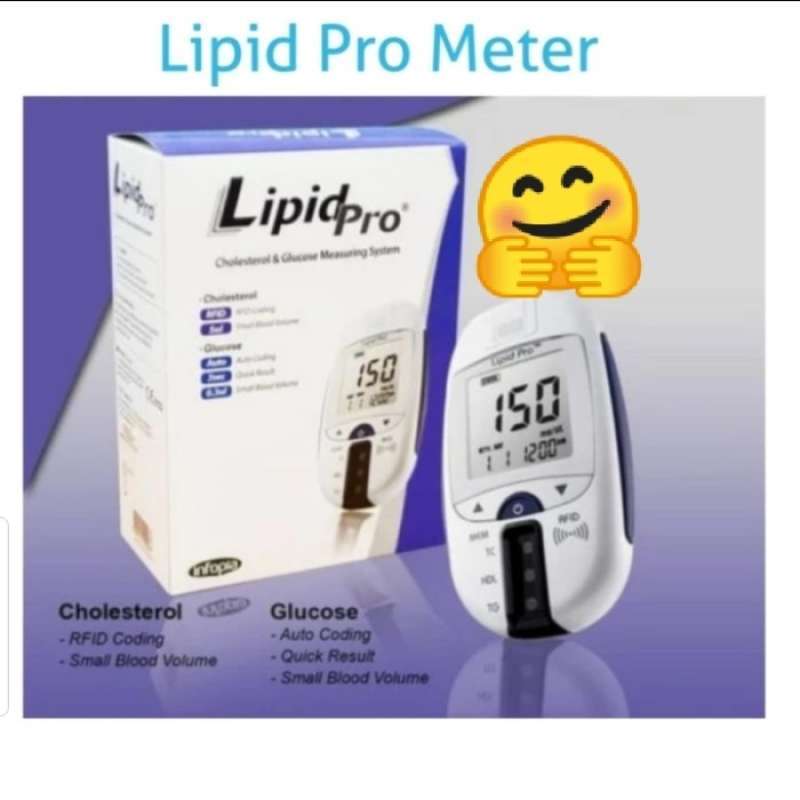 Promo Lipid pro Lipid pro meter alat cek kolestro HDl LDL Ttriglised ...
